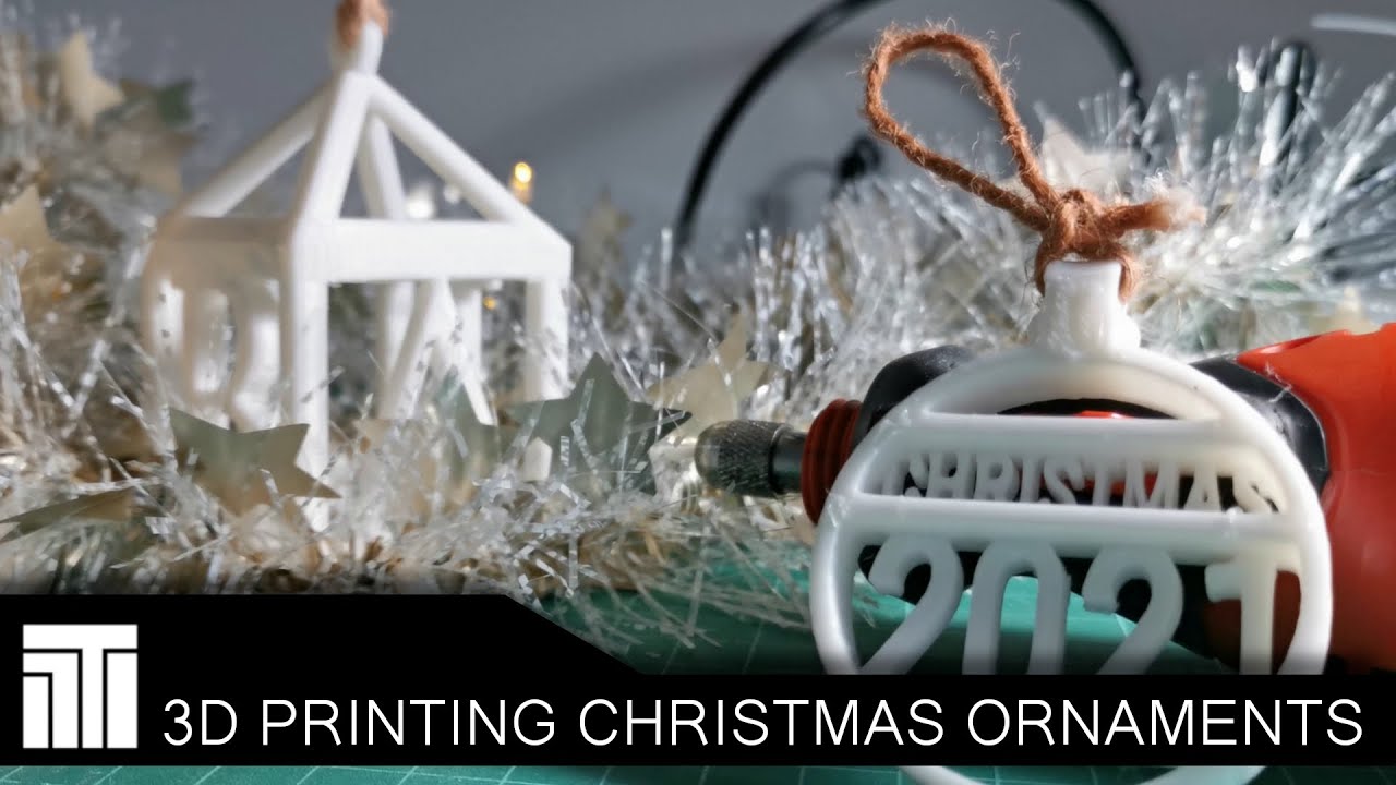 3D Printing Christmas Ornaments (workflow) - Christmas | New Year